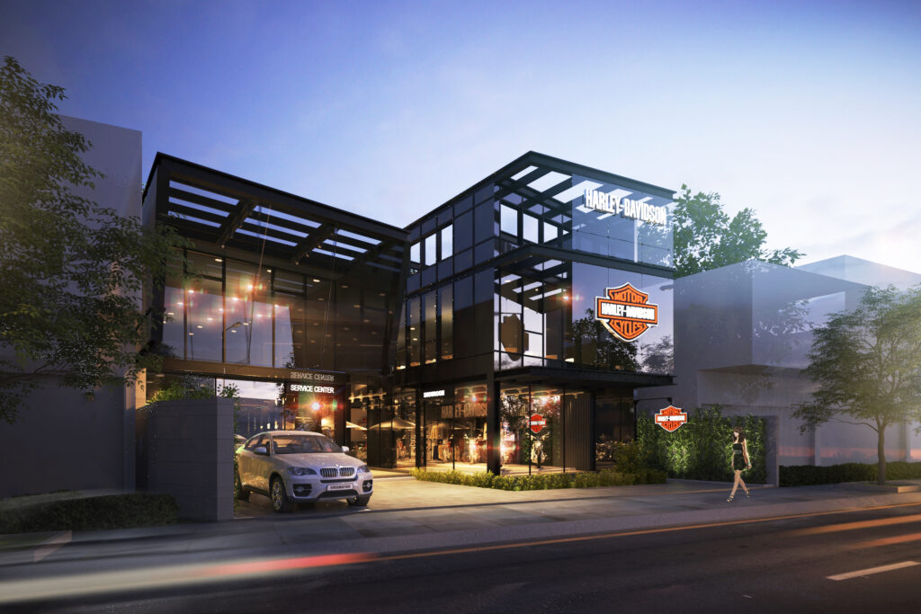Harley Davidson Showroom – LINK Architects